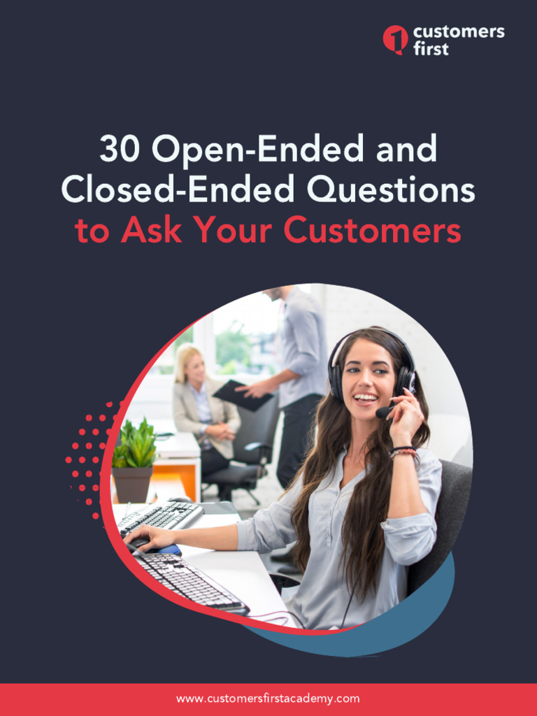 30-Questions-To-Ask-Customers | PDF