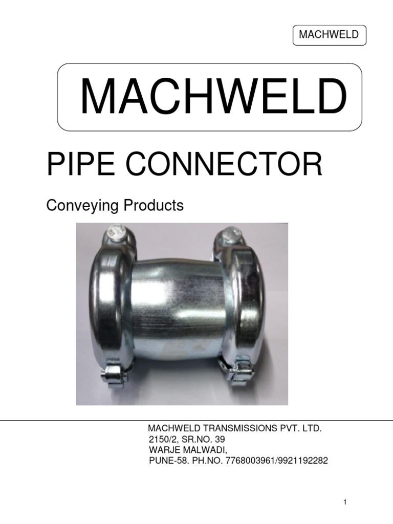 Pipe Connector Catalogue 2 | PDF