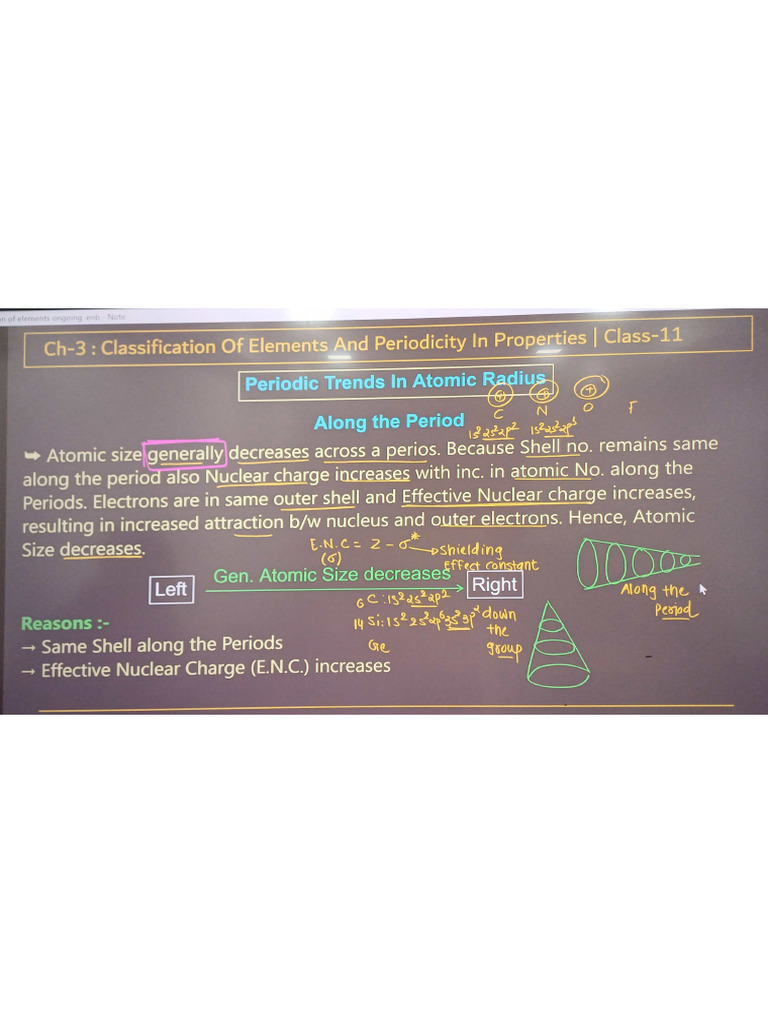 Classification of Elements Lec PDF | PDF