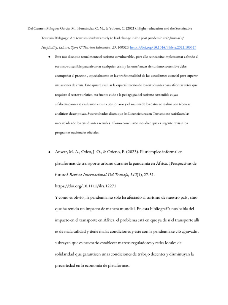 Referencias Pandemia Tma | PDF