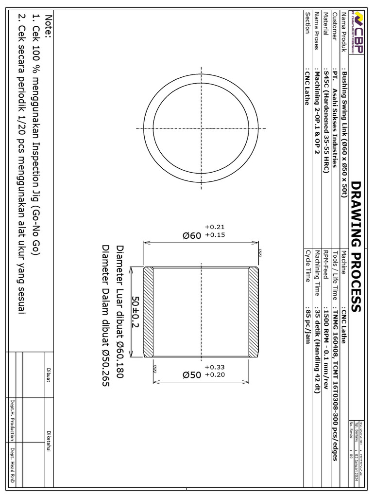 Contoh-Form Drawing Process | PDF