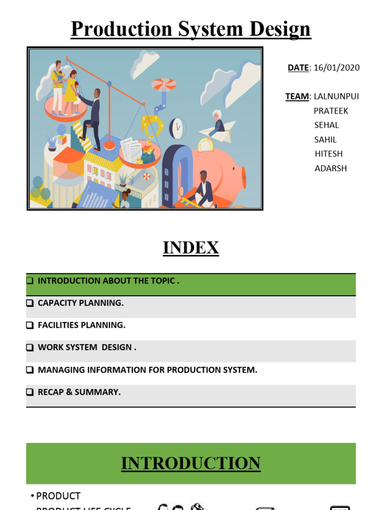 Production System Design | PDF