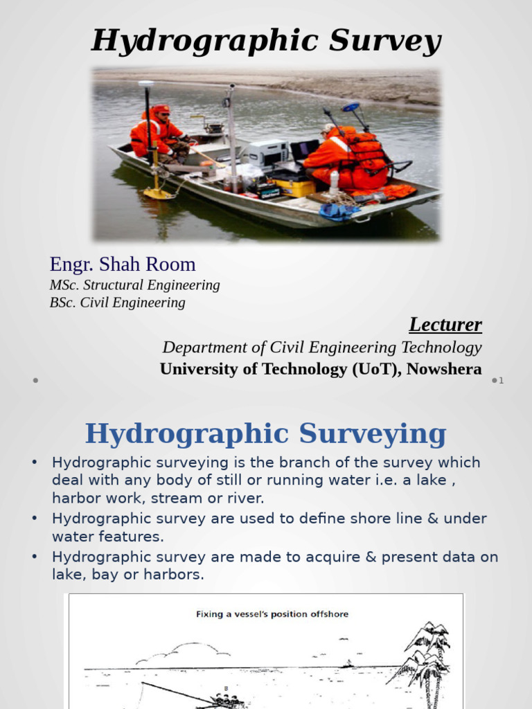 Hydrographic Survey | PDF