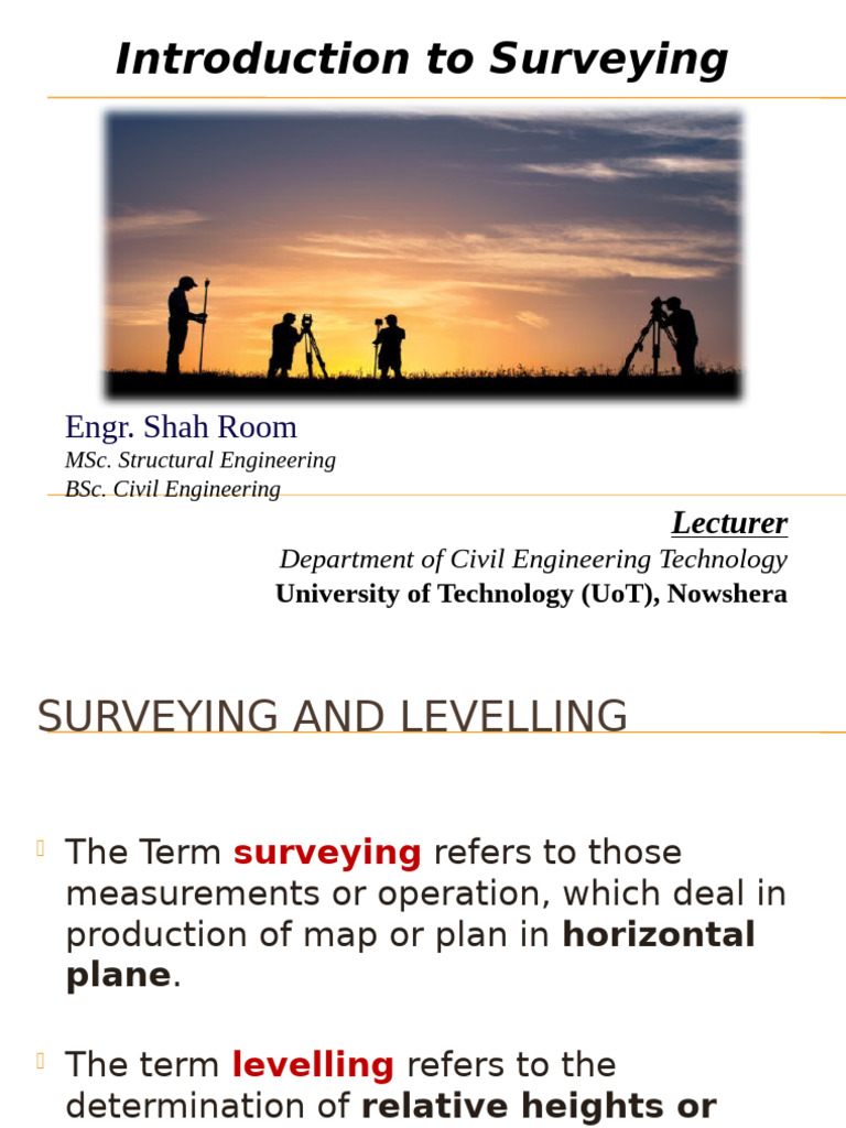 Introduction To Surveying | PDF