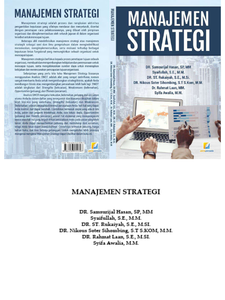 Buku Referensi Manajemen Strategi (Strategi Bersaing) | PDF