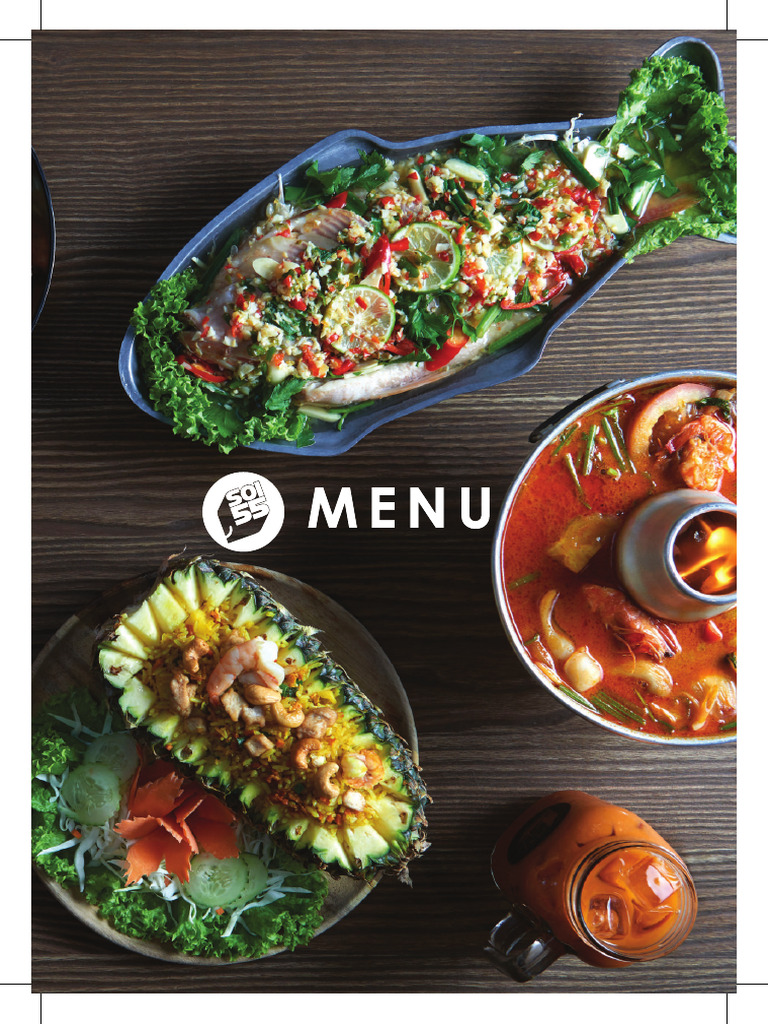 Soi55 Full Menu | PDF