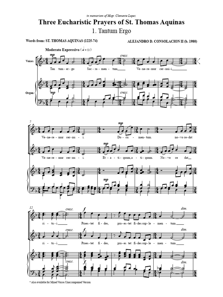 Three Eucharistic Prayers | PDF