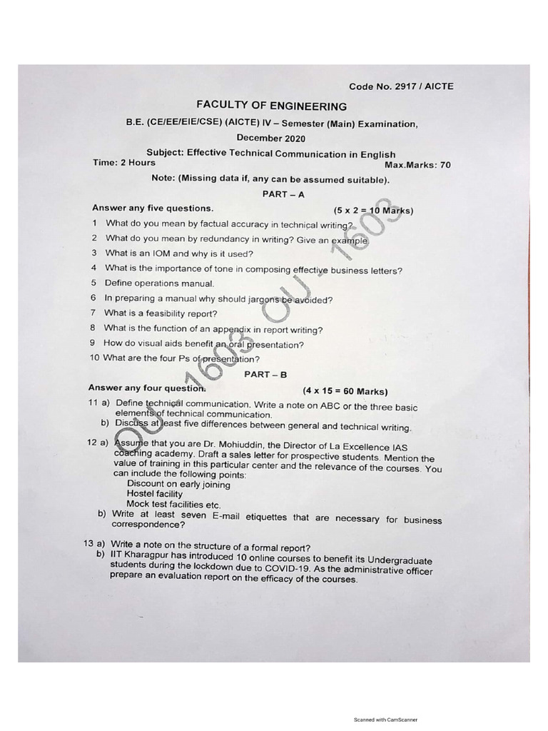 EFFECTIVE TECHNICAL COMMUNICATION IN ENGLISH - 2020no.2 | PDF