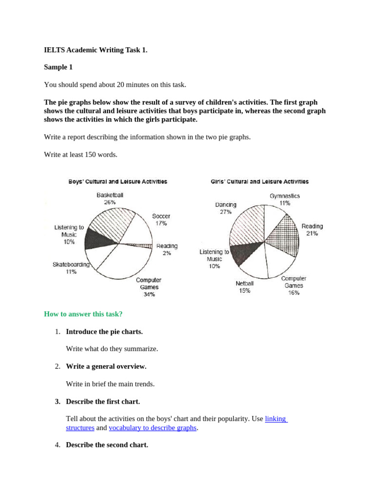 WRITING (task 1 sample) | PDF