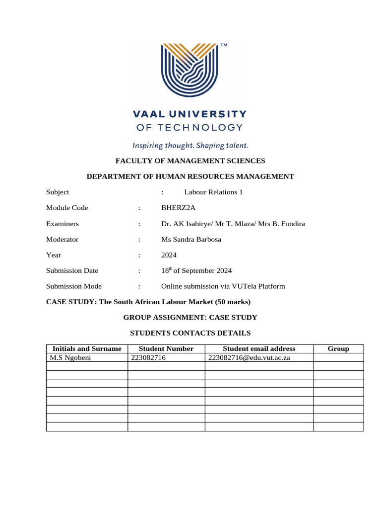 Group Assignment Cover Page | PDF | Cost Of Living | Unemployment