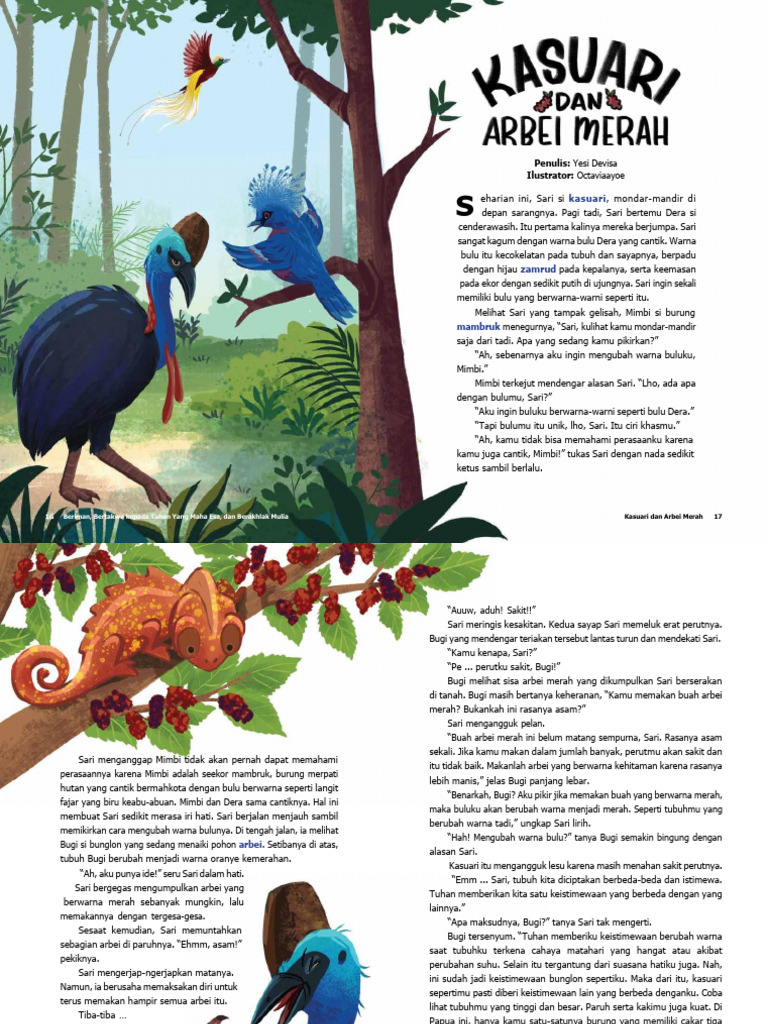 Kasuari Dan Arbei Merah | PDF