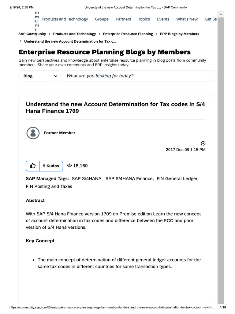 Assign GL for Tax Code | PDF