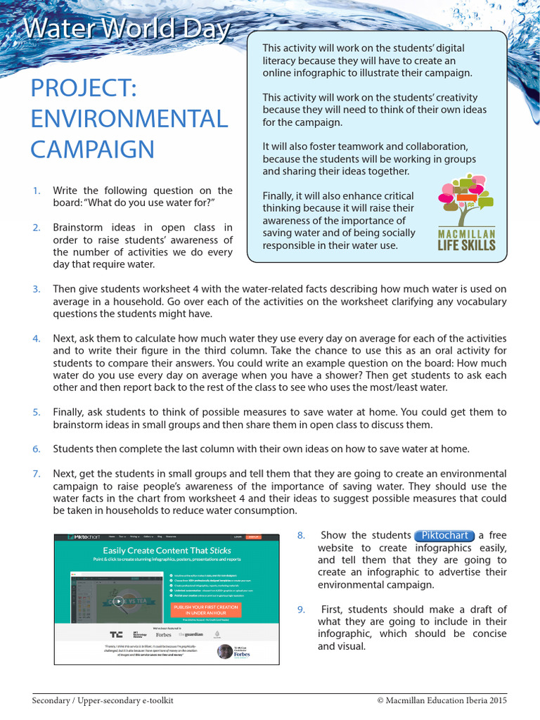 Water Day Proyect | PDF