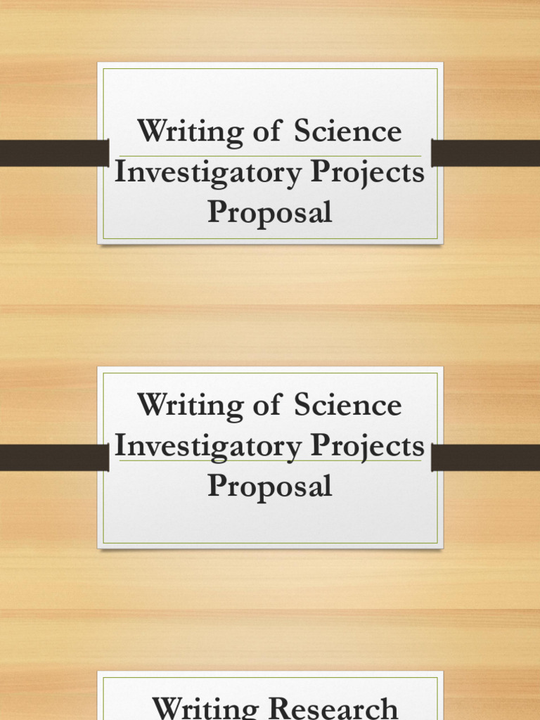 Writing of SIP Proposal PDF | PDF