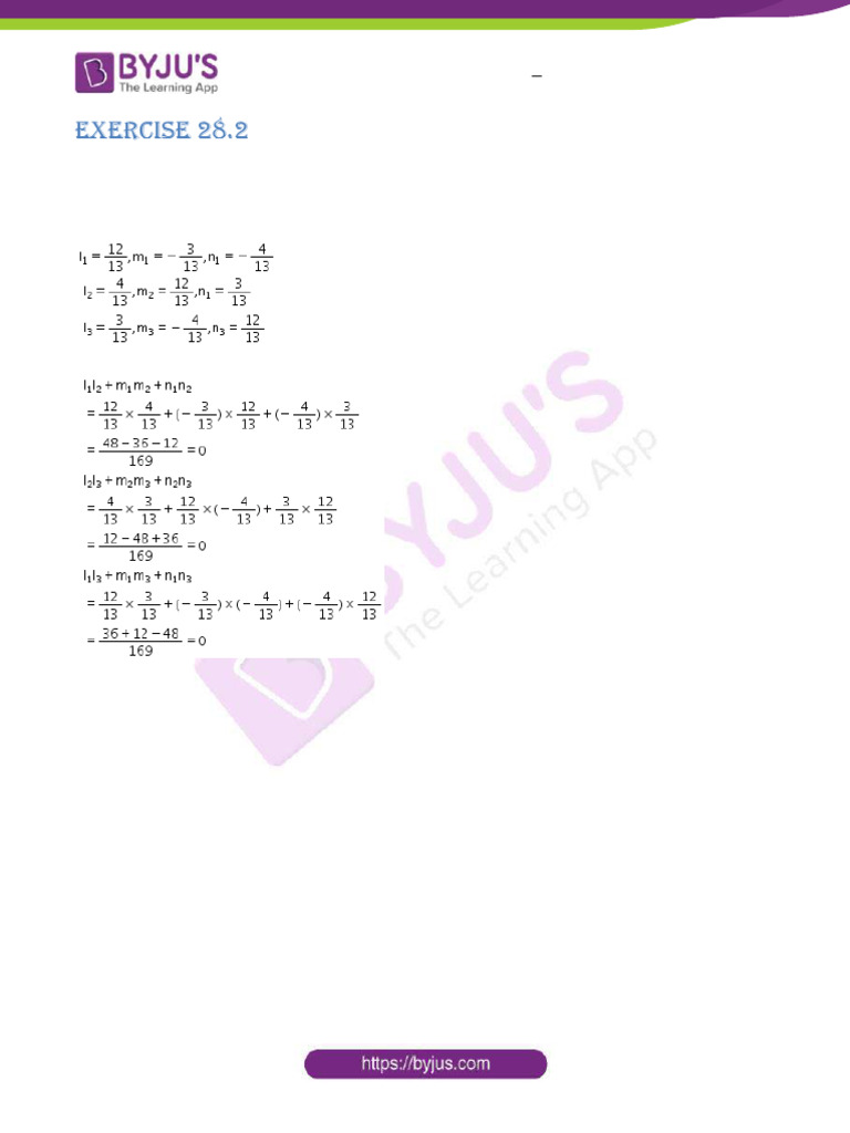 RD Sharma Class 12 Solution For Maths Chapter 28 Ex 2 | PDF