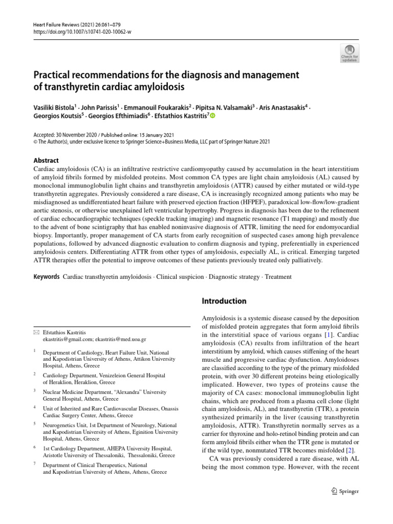 6. Practical recommendations on diagnosis | PDF