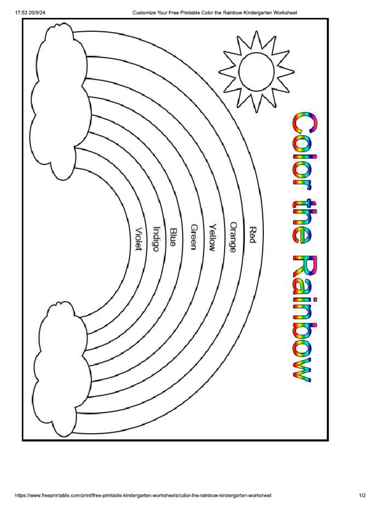 RAINBOW | PDF