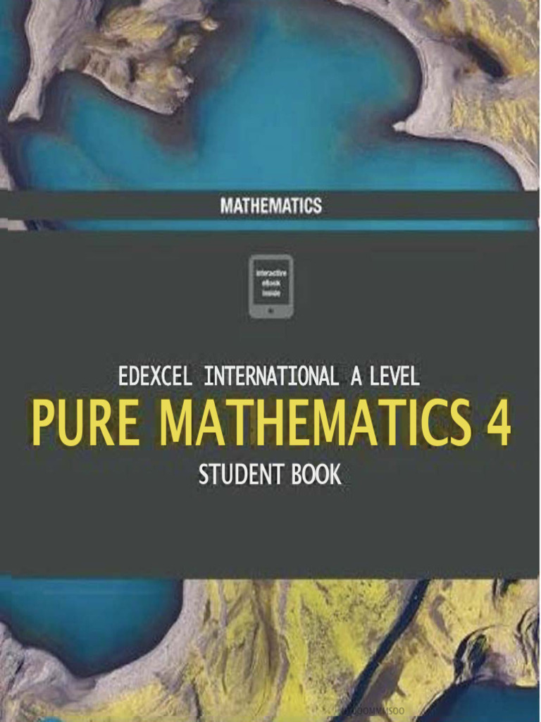 edx Pure Mathematics 4 | PDF