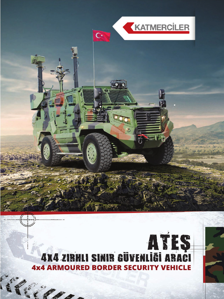 ATES 4x4 Armoured-Border-Security-Vehicle 08-2022 | PDF