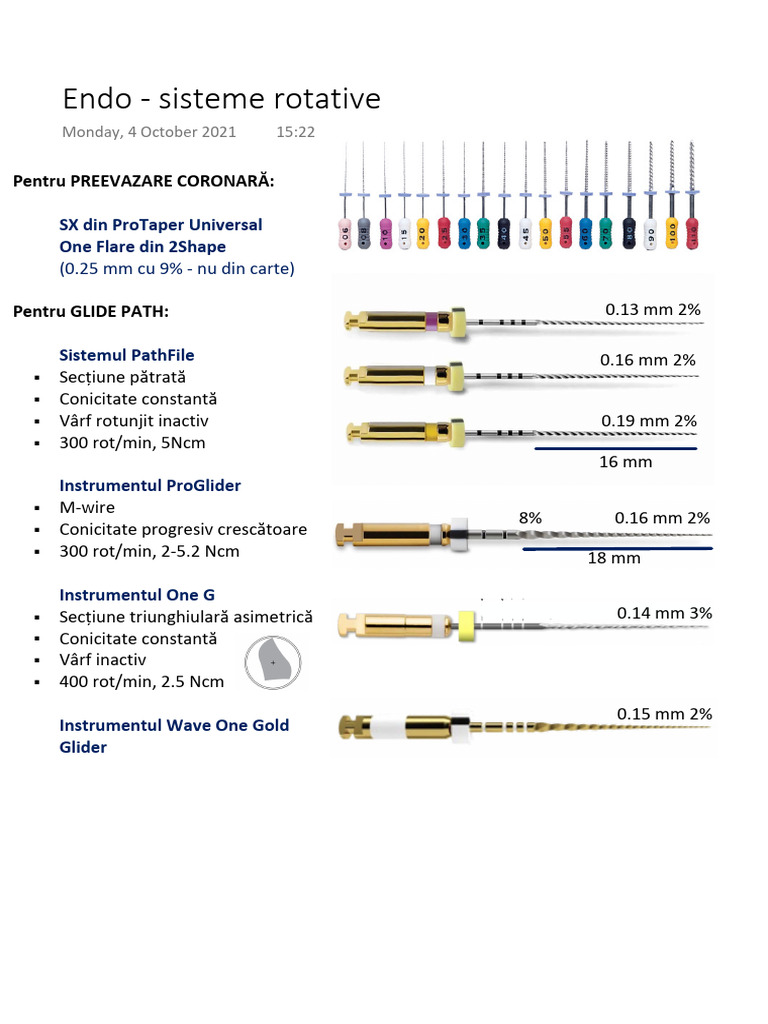 Endo Sisteme Rotative | PDF