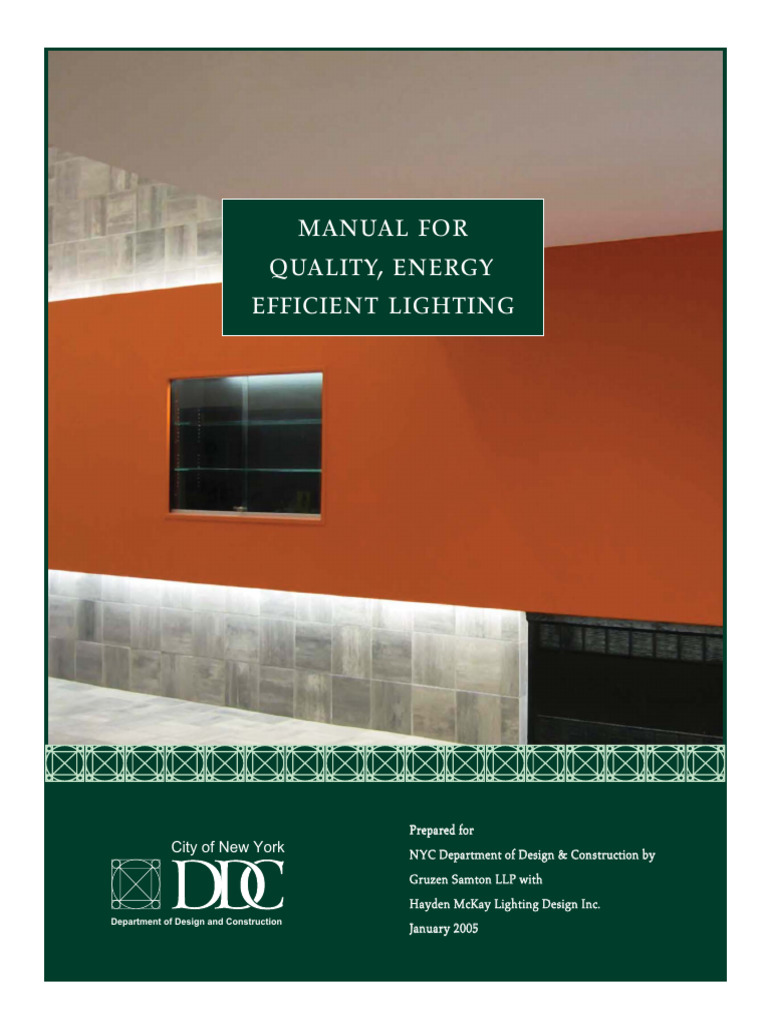NYC-Manual For Lighting | PDF
