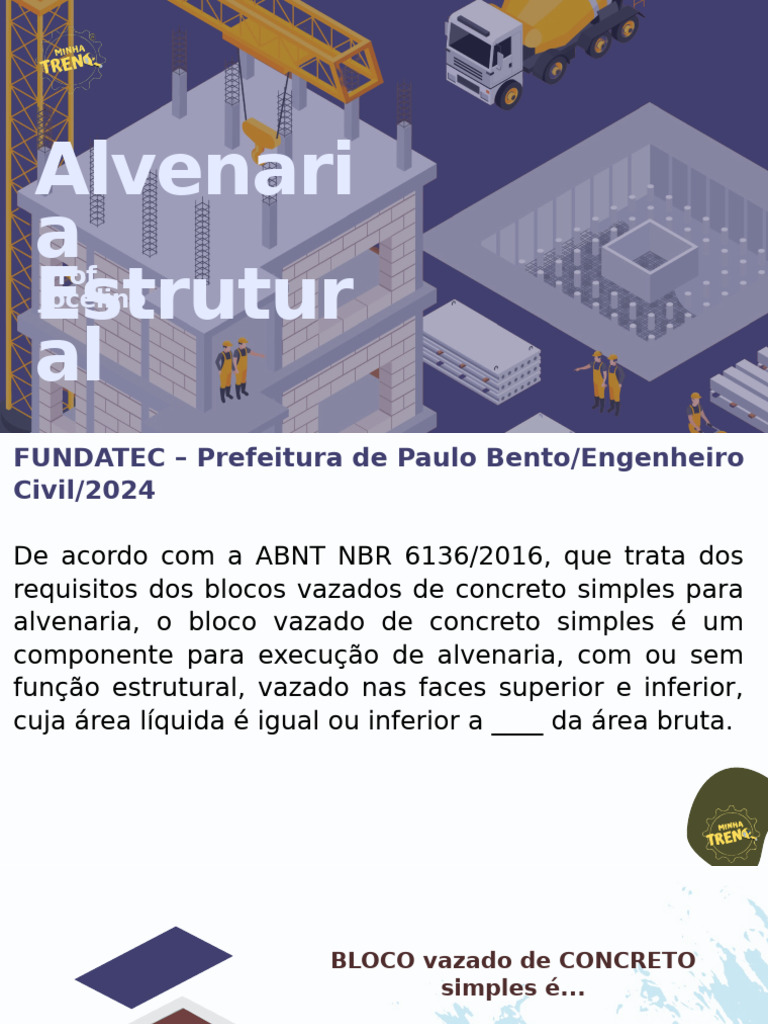 Vaq 01 - Alvenaria Estrutural | PDF