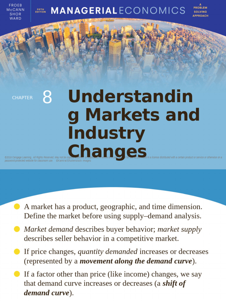 Chapter 8-Understanding Markets and Industry Changes | PDF