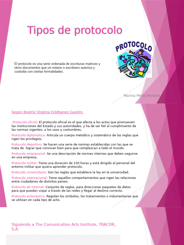 Tipos de Protocolo | PDF