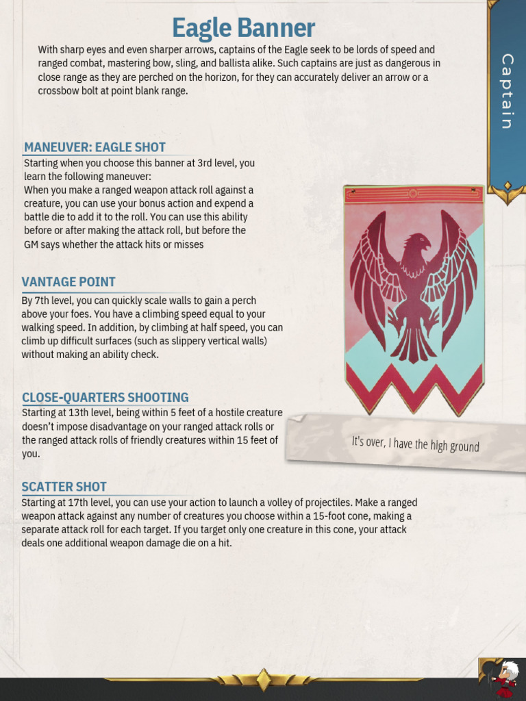 Eagle Banner-Captain | PDF