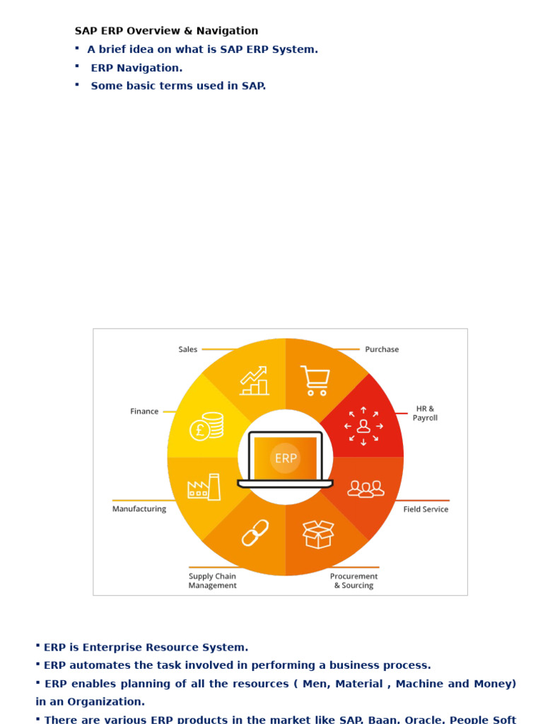 SAP PPT Presentation For Colleges | PDF | Enterprise Resource Planning ...