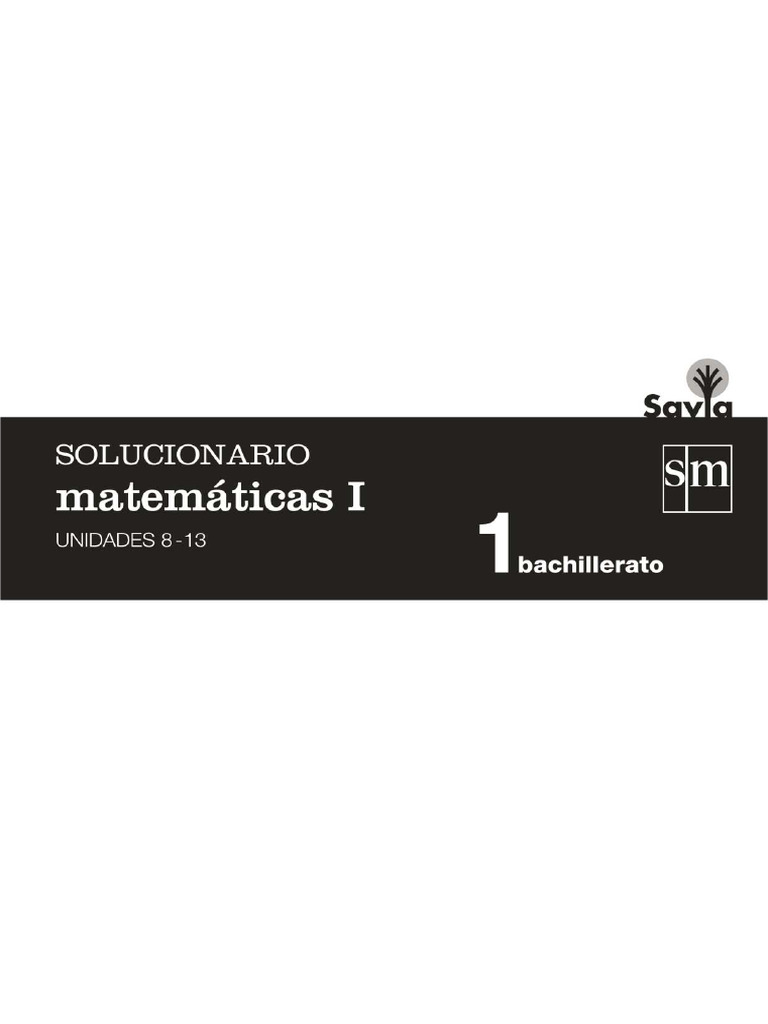 Solucionario U8-13 | PDF