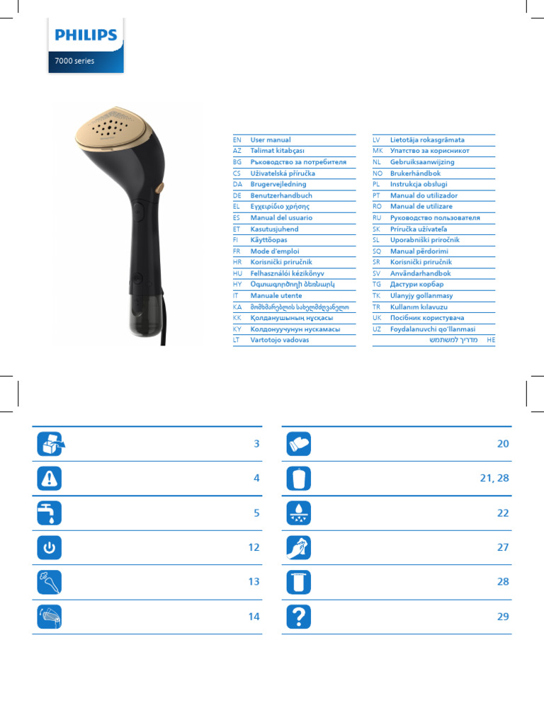 Philips 7000 Series Steamer Manual Pdf Cooking Food Wine