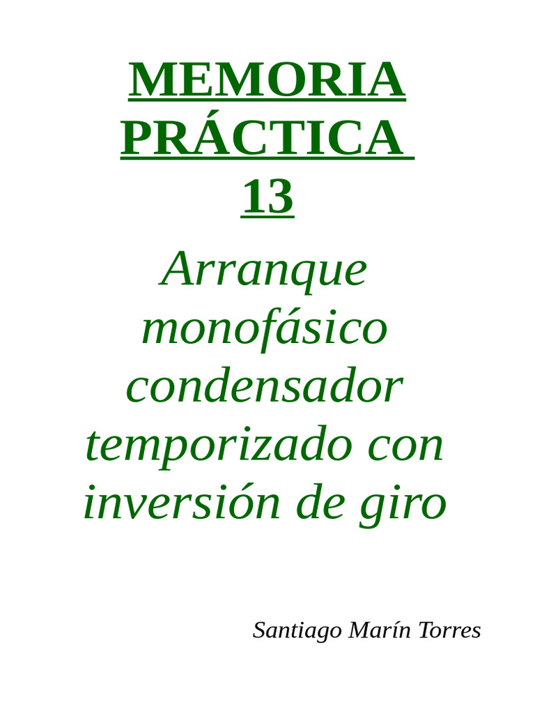 Memoria Practica 13 | PDF