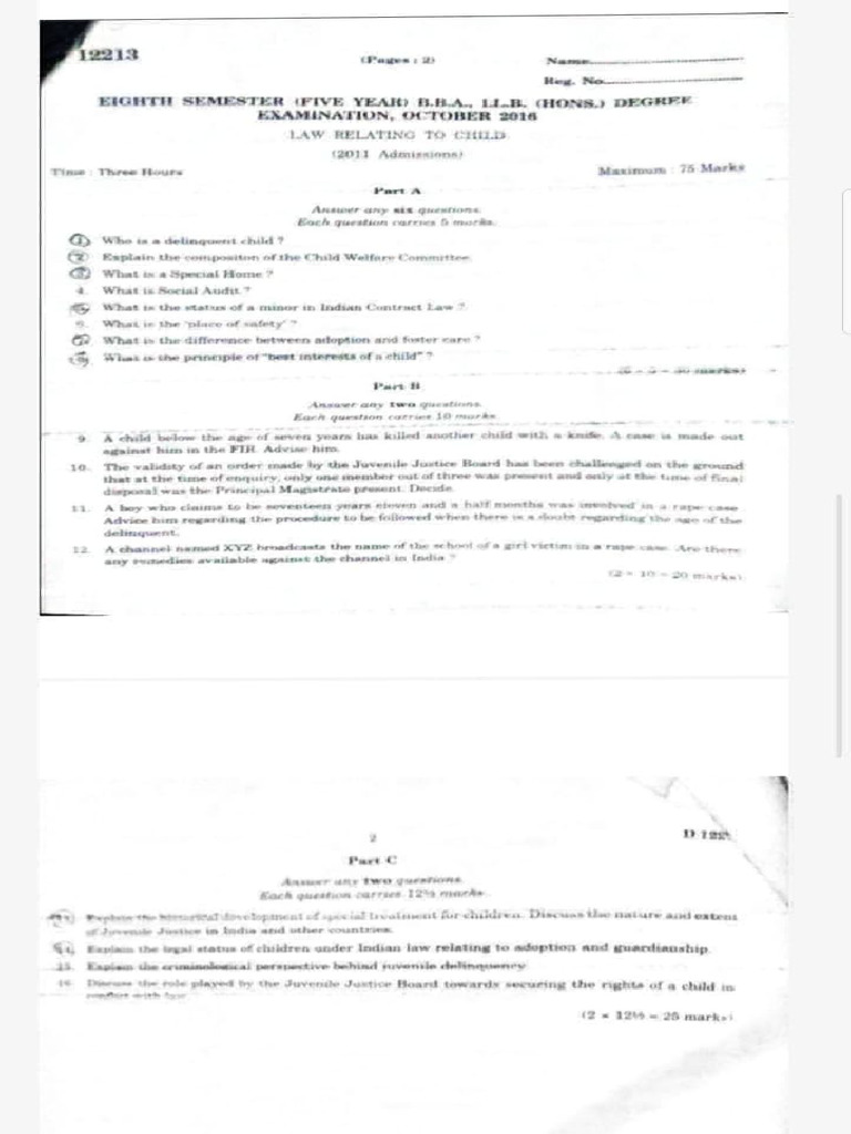 child law | PDF