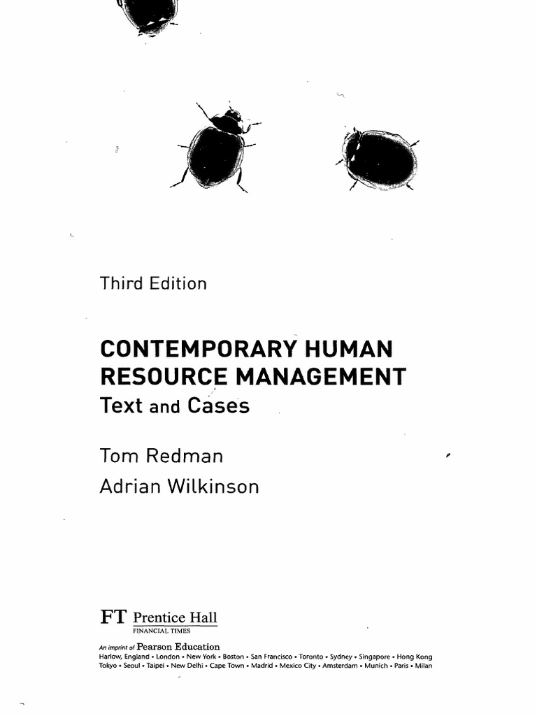 Contemporary HRM: Text and Cases | PDF | Layoff | Human Resource Management