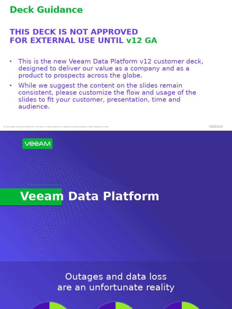 Veeam Data Platform Partner Deck | PDF