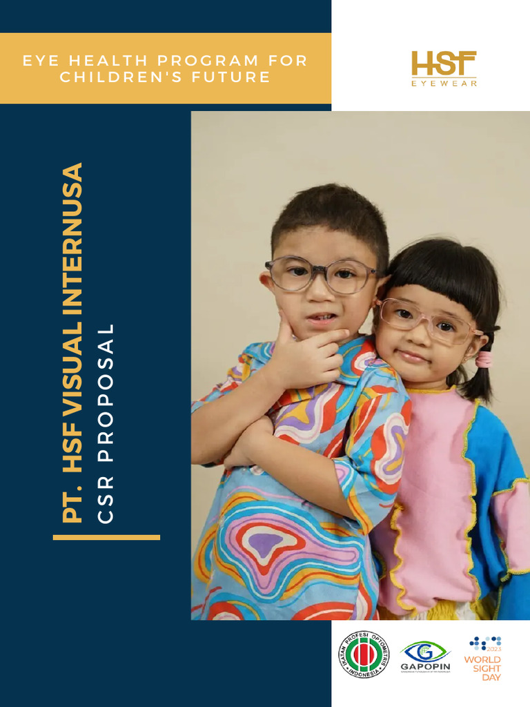 Proposal CSR HSF Eyewear Kids 2024 | PDF