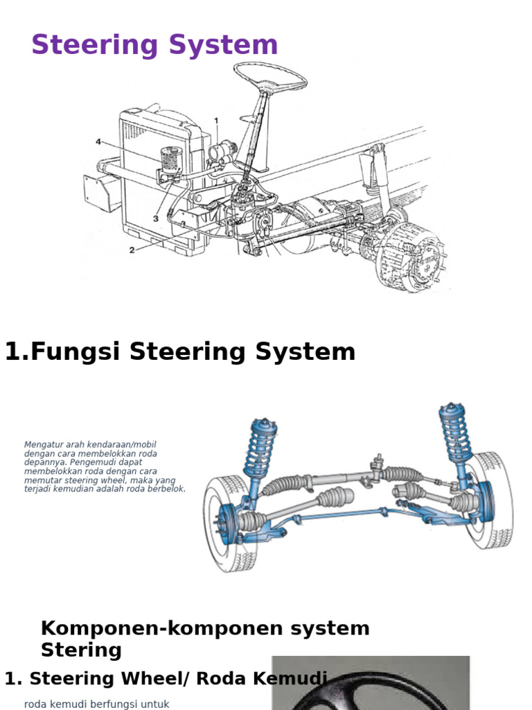 Steering System | PDF
