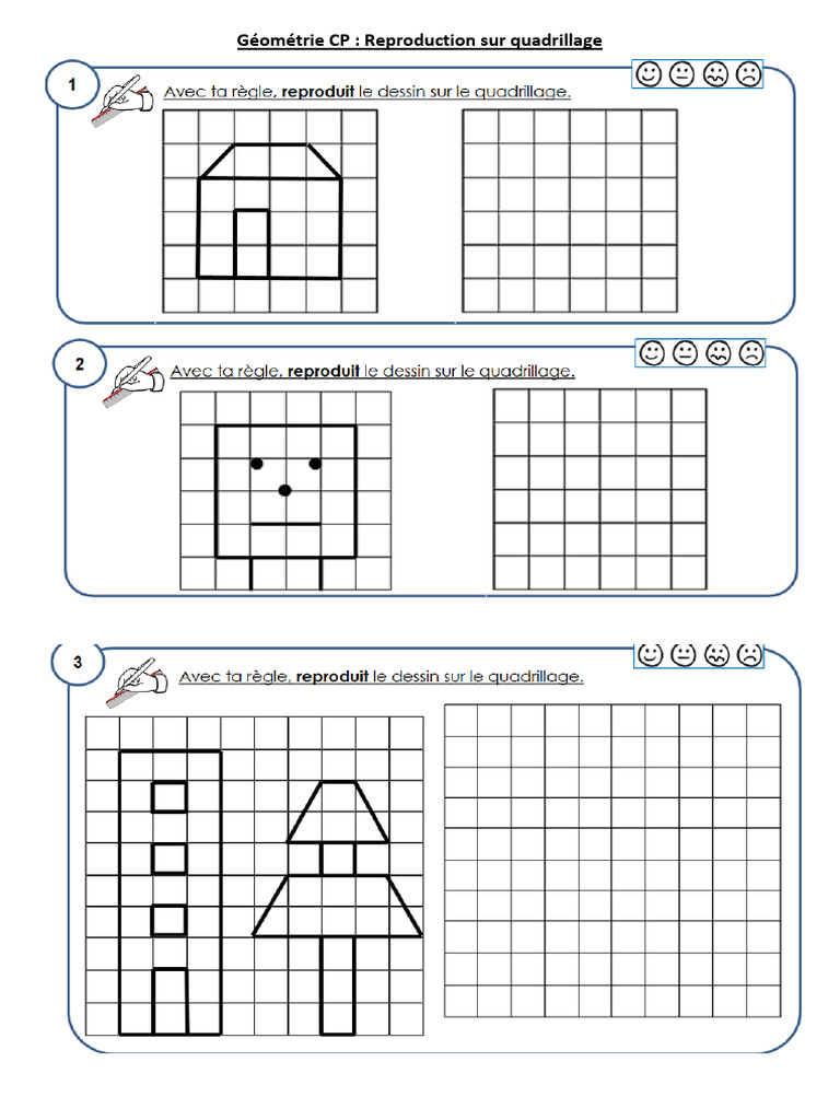 Geometrie CP Reproduction Quadrillage | PDF