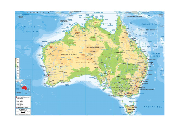 Australia map | PDF