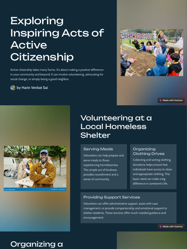 Exploring Inspiring Acts of Active Citizenship in India | PDF