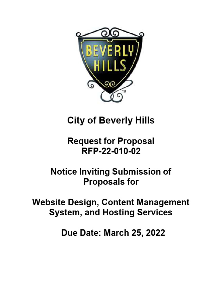City of Beverly Hills | PDF | Insurance | Computers