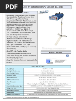BiliSoft LED Phototherapy Manual | PDF