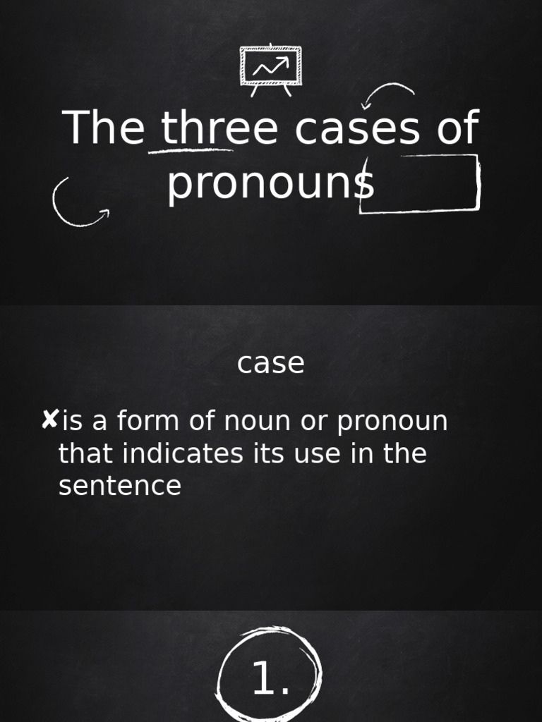 Cases of Pronouns 1 | PDF