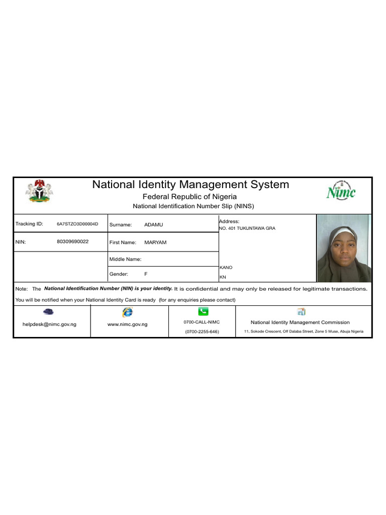 Maryam Adamu | PDF