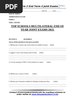 Grading System For Kenyan Secondary Schools | PDF