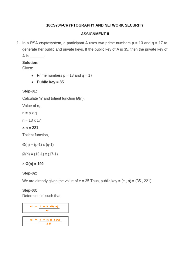 18CS704 Assignment2 | PDF