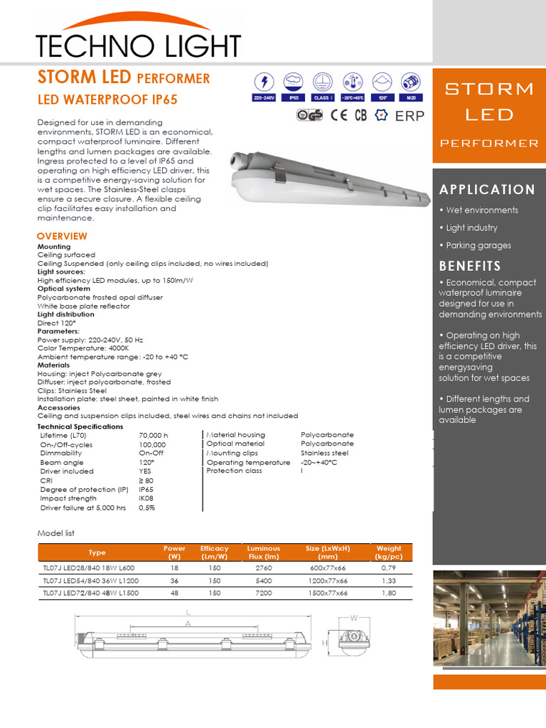 STORM LED catalog page EN 2 | PDF