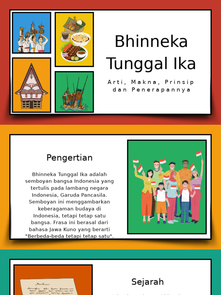 Melestarikan Keragaman Budaya Dalam Bhineka Tunggal Ika | PDF