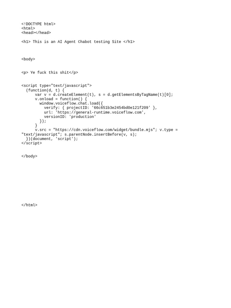Voice Flow 1 | PDF